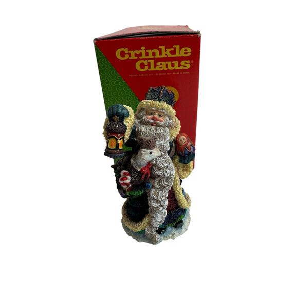 Possible Dreams | Holiday | Crinkle Claus Vintage Teddy Russian Crinkle ...